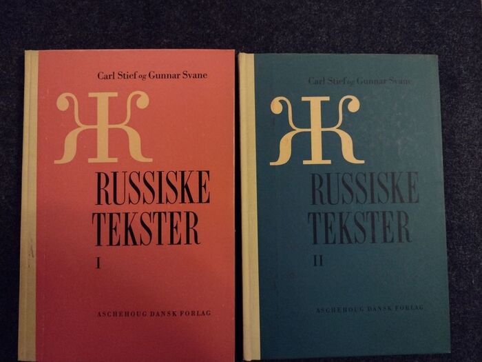 Carl Stief & Gunnar Svane: Russiske tekster I-II :: Hanen og Thranen